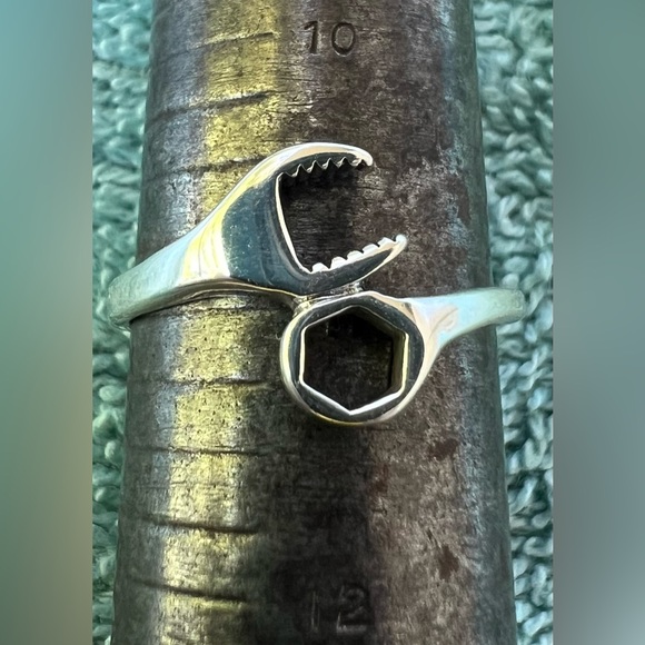 Accessories | 61315 Sterling Silver Mechanics Ring | Poshmark